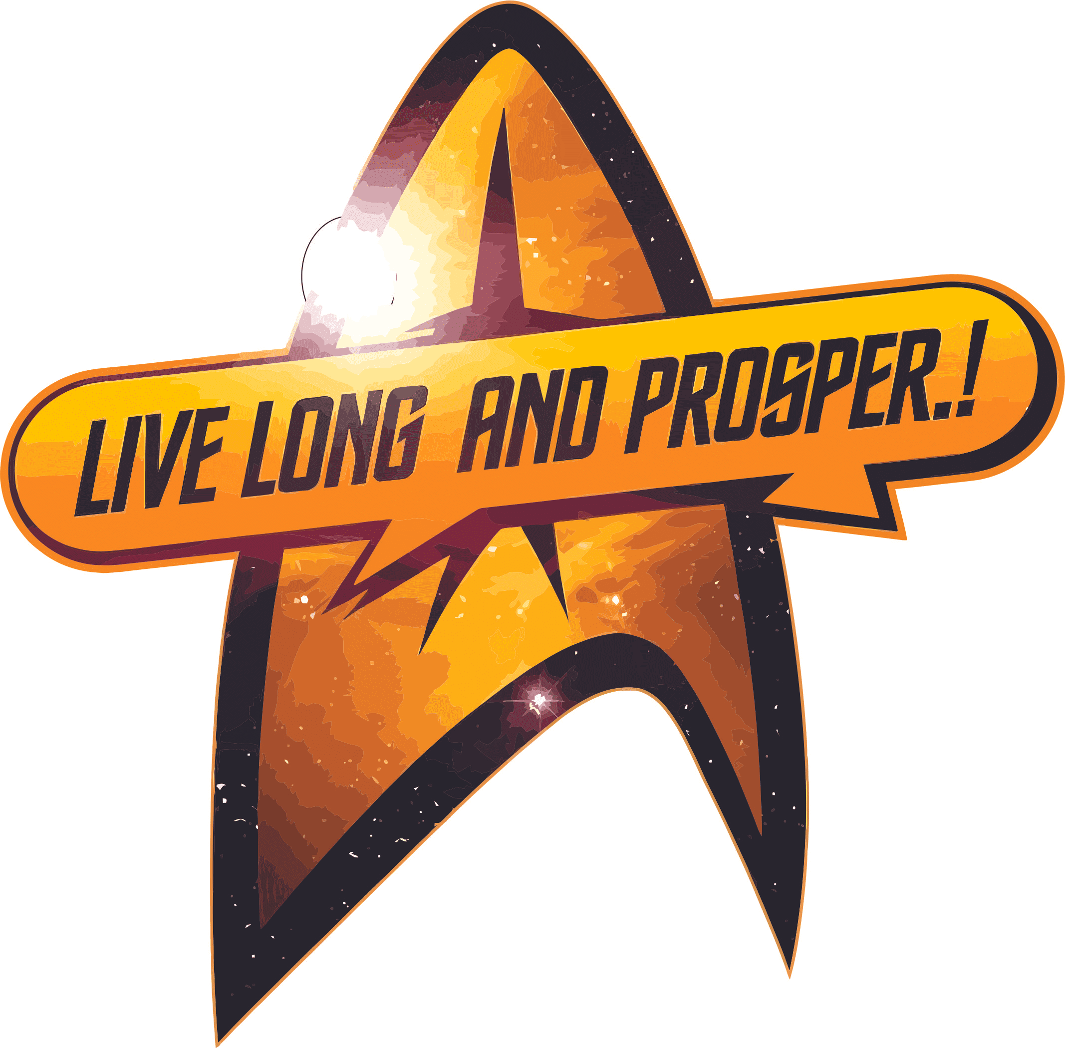 Live Long And Prosper Fantasy Quote Positive Life Motivation ...