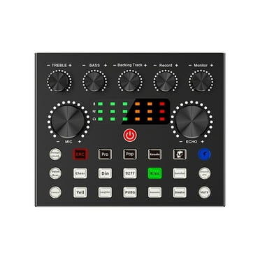 Vinci S2 Pro Audio Mixer Kit, Sound Card with Bluetooth for DJ, Live ...