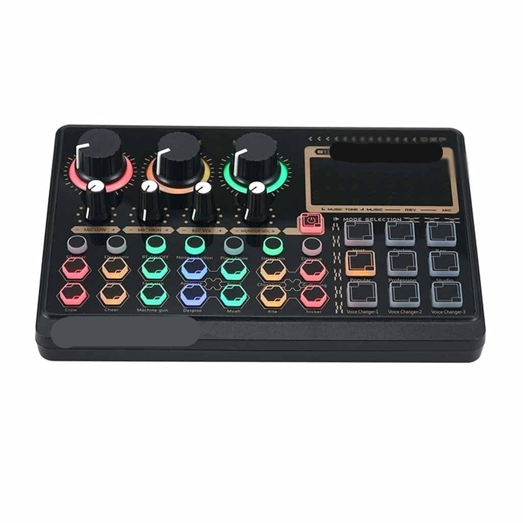 Live Sound Card Multifunctional Sound Mixer Board for Live Streaming ...
