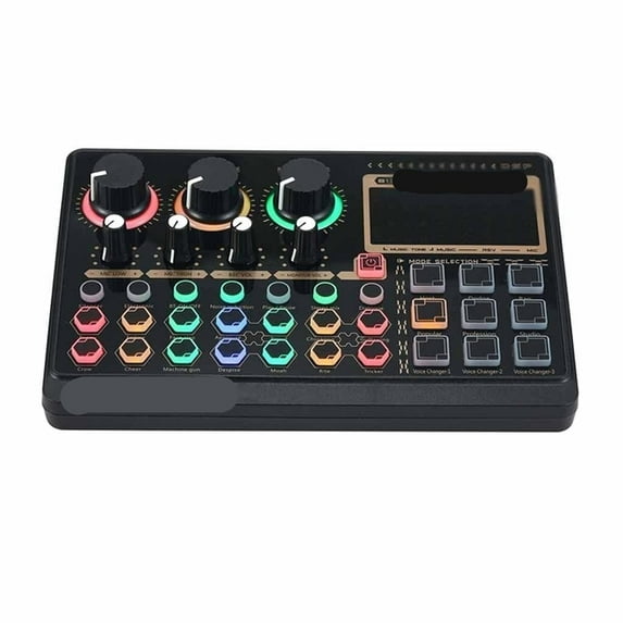 Live Sound Card Multifunctional Sound Mixer Board for Live Streaming ...