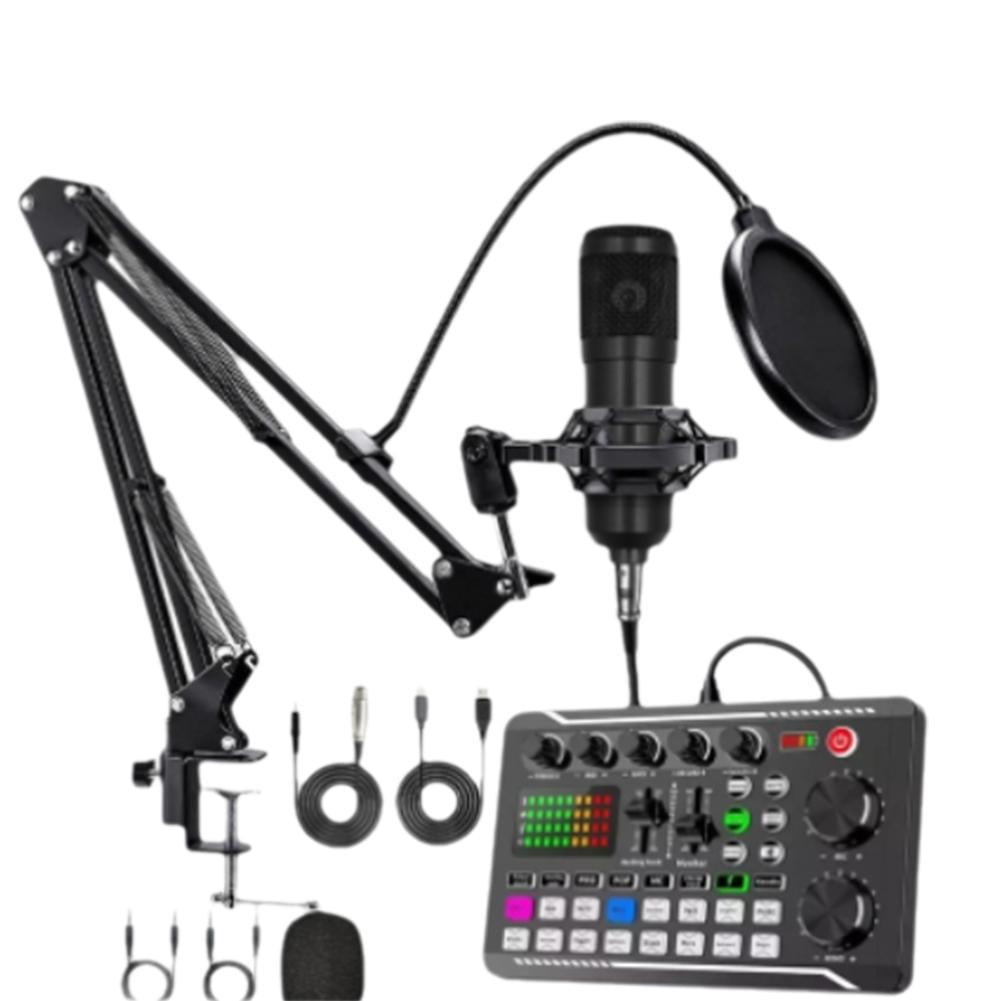 Live Sound Card with DJ Mixer Effects, Voice Changer, and Multiple ...