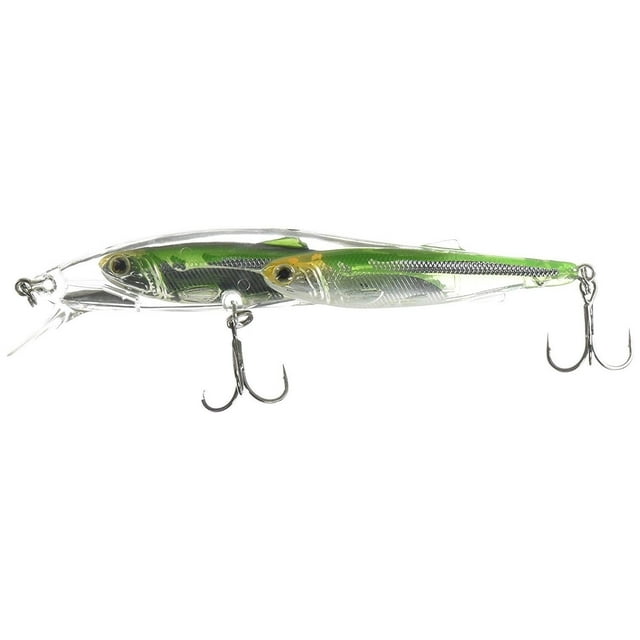 Live Target Koppers Minnow Silver Green 4 1/4" Baitball Lure GFB110S952 ...