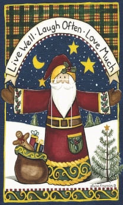 Live Well Santa Single Toggle SwitchStix Peel and Stick Art Deco Switch ...