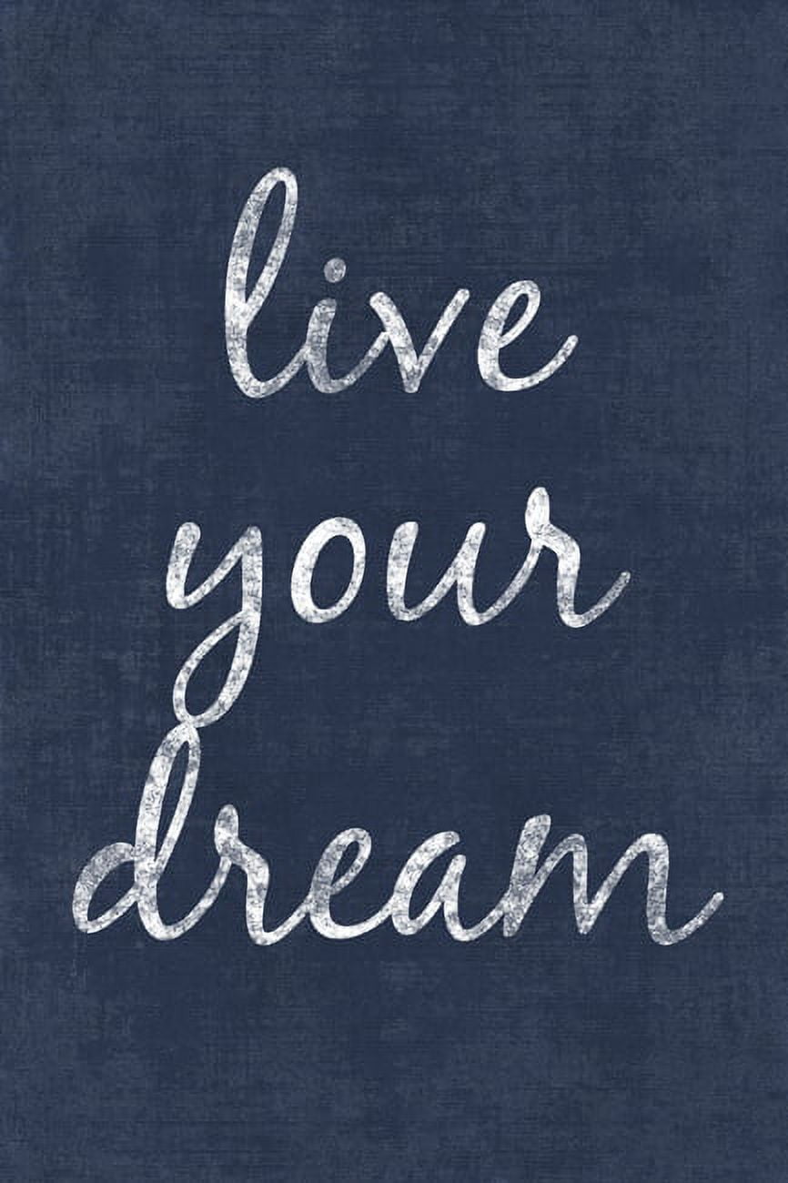 Live Your Dream, motivational poster print - Walmart.com