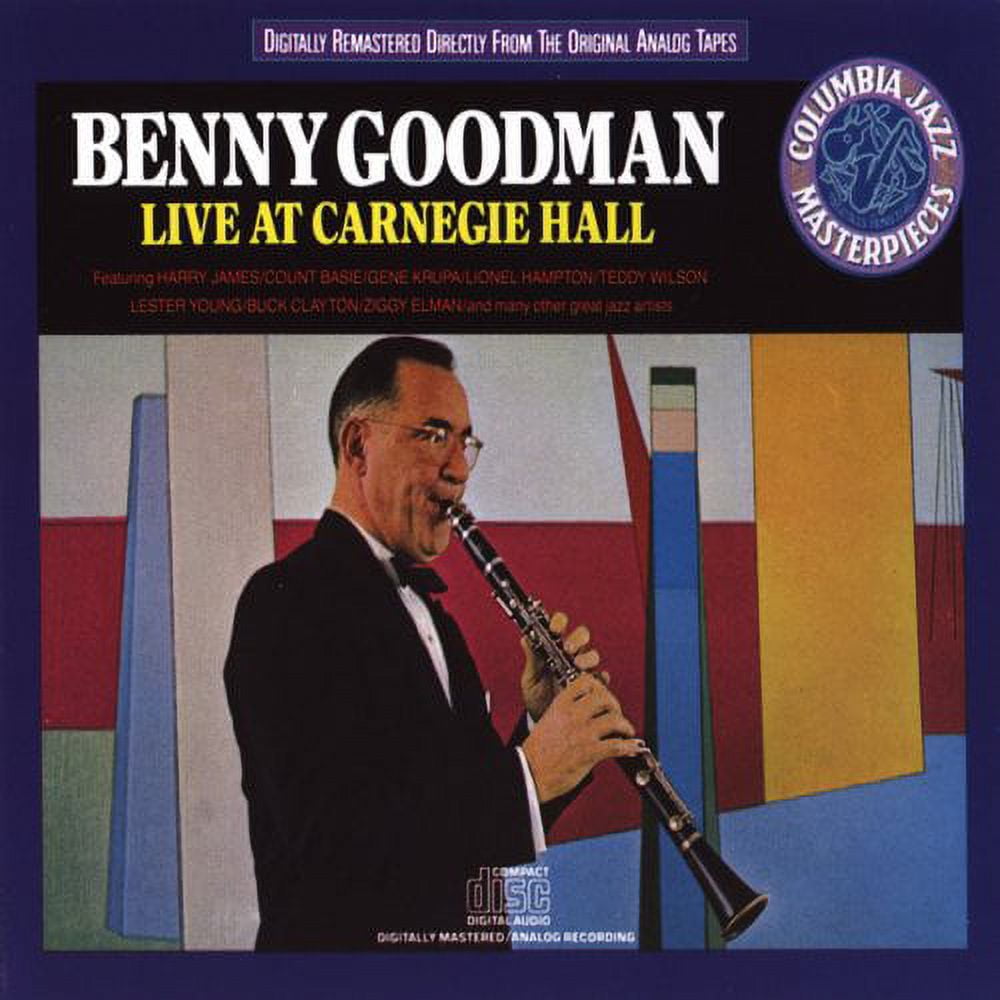 Live at Carnegie Hall (1938) (CD) by Benny Goodman - Walmart.com