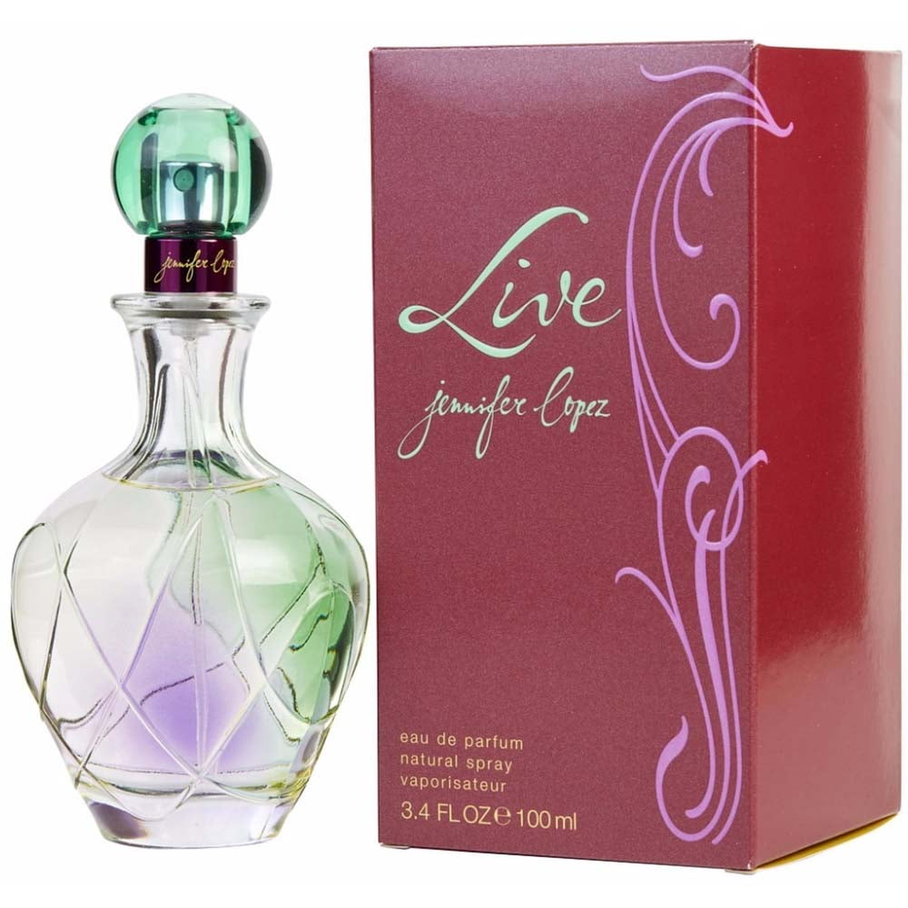 Jennifer Lopez Live Perfume, 3.4 oz Eau De Parfum Spray for Women ...