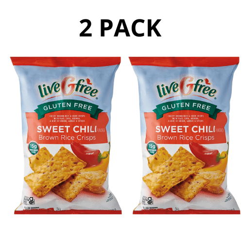 LiveGFree Sweet Chili Brown Rice Crisps Gluten Free - 2 PACK - Walmart.com