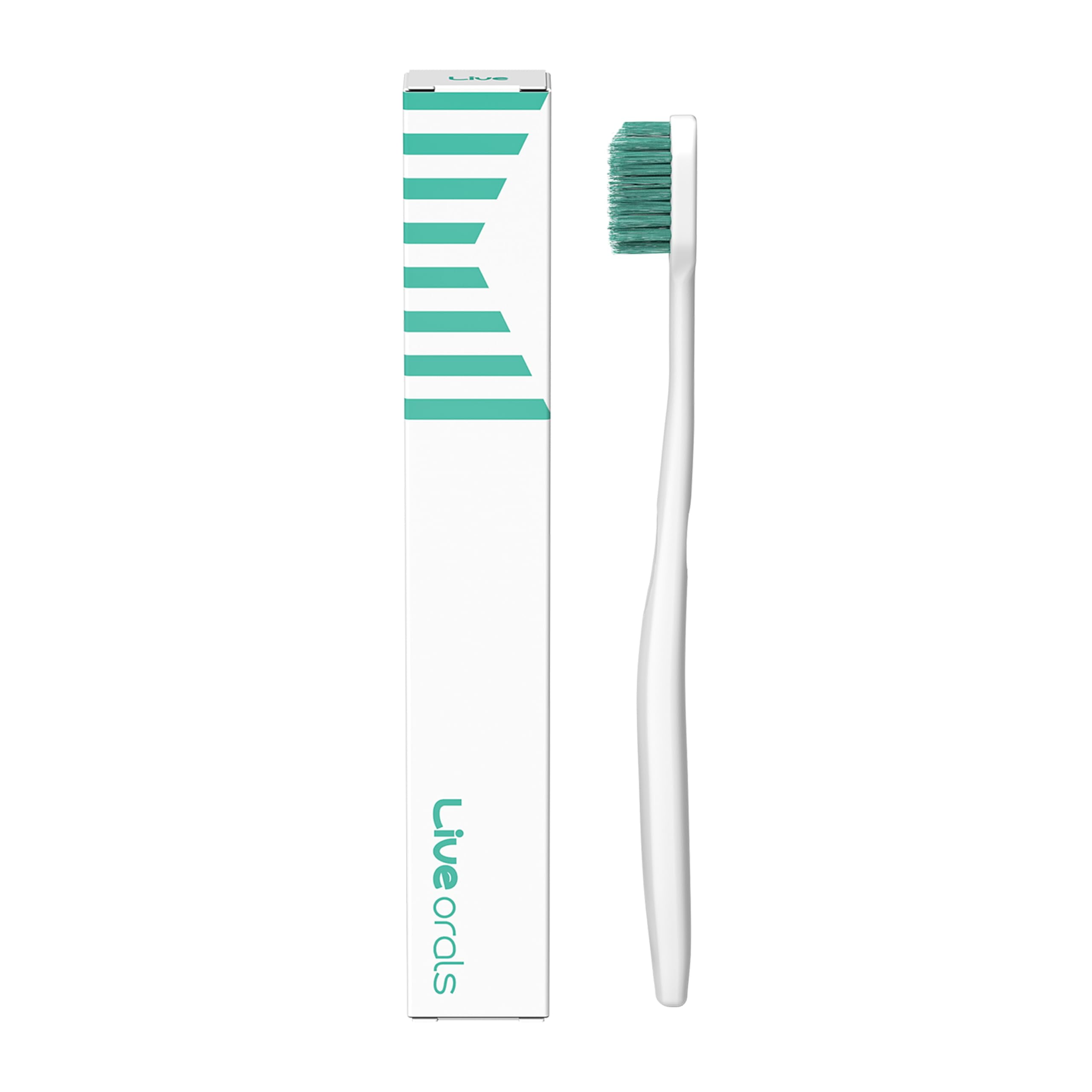 LiveOrals V-Cut Orthodontic Toothbrush(White) YPF5 - Compact Head for ...