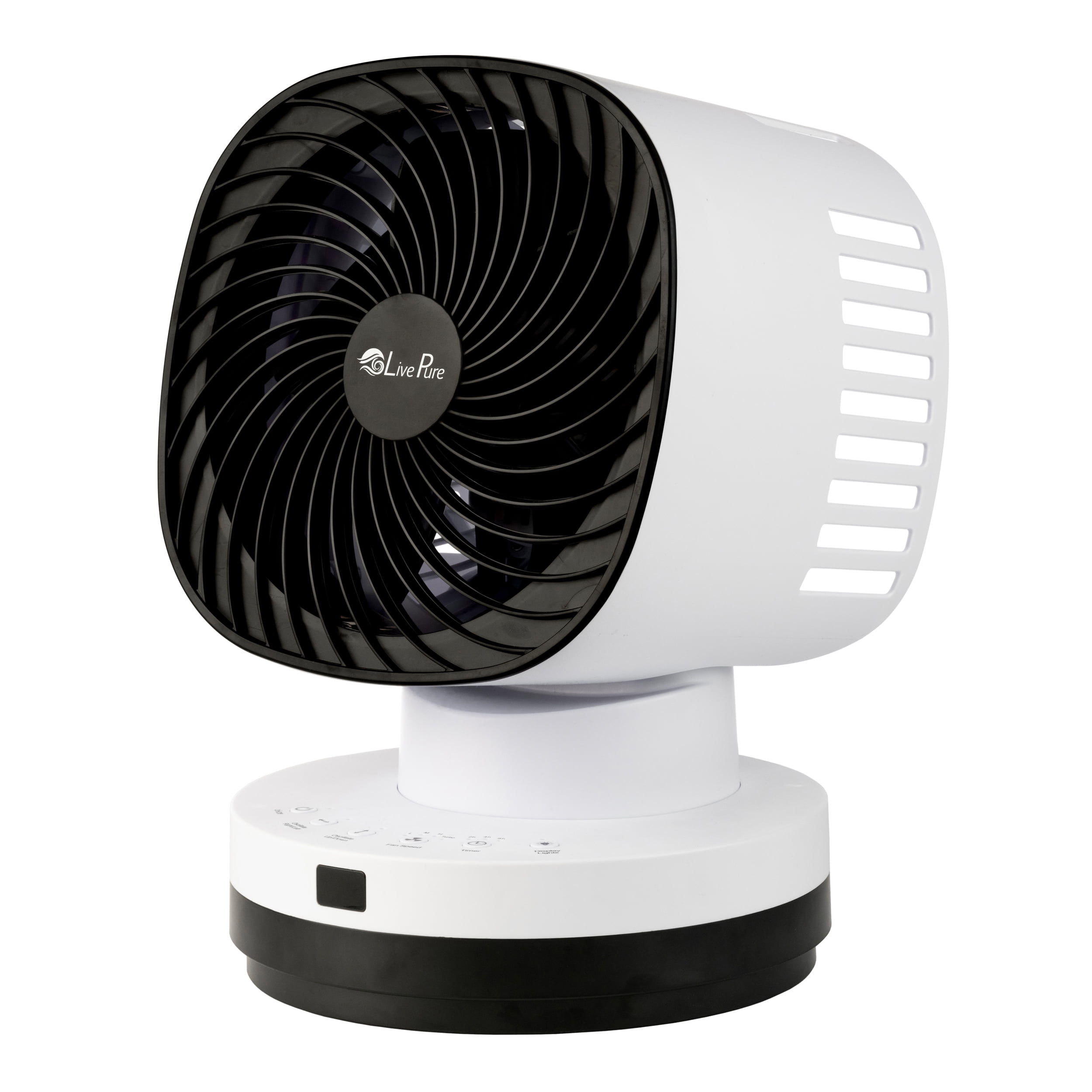 LivePure LP1200FAN Orbital Oscillating Fan, White - Walmart.com