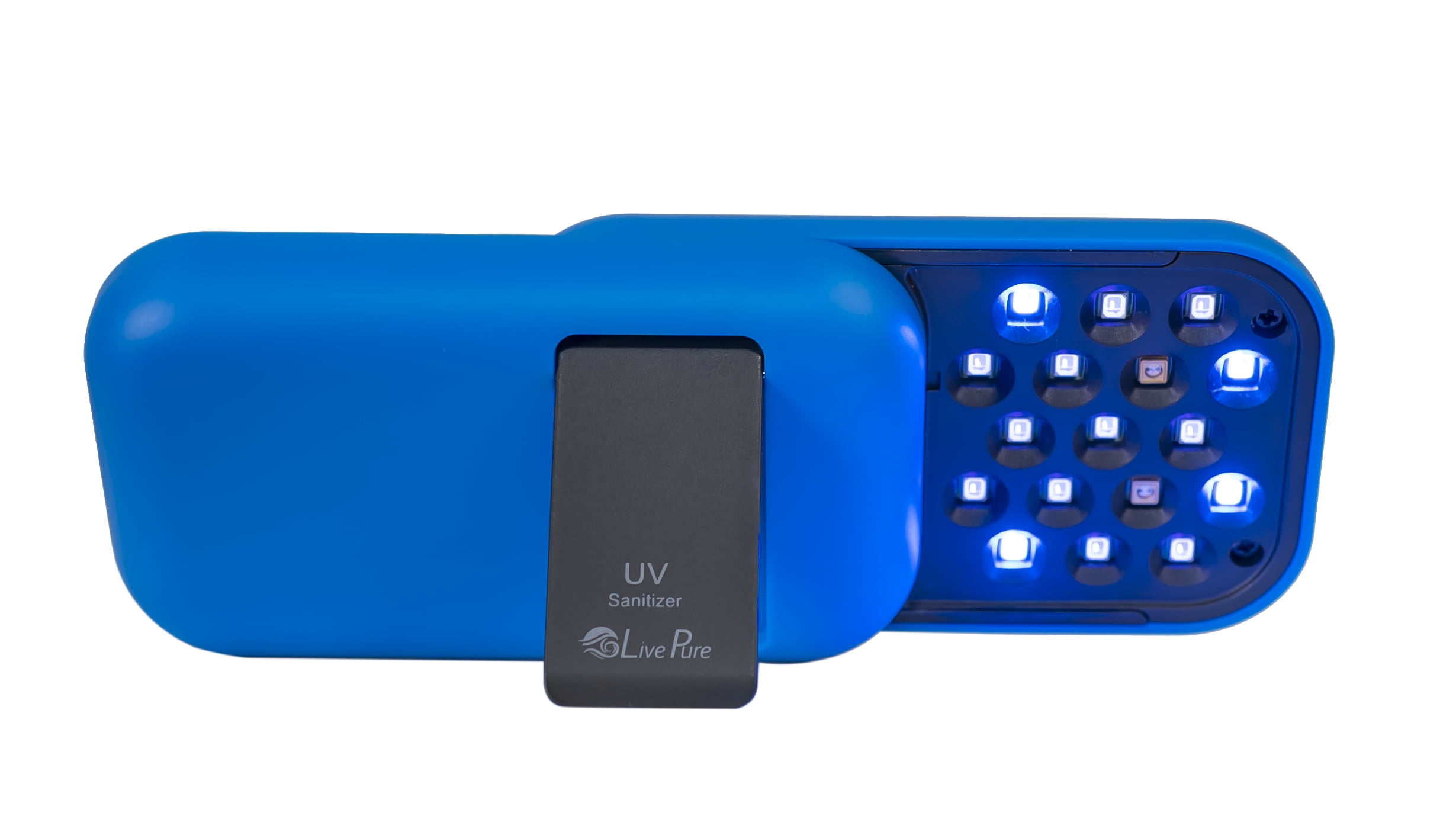 LivePure Portable Handheld Dual UVA/ UVC U Rechargeable Sanitizer ...