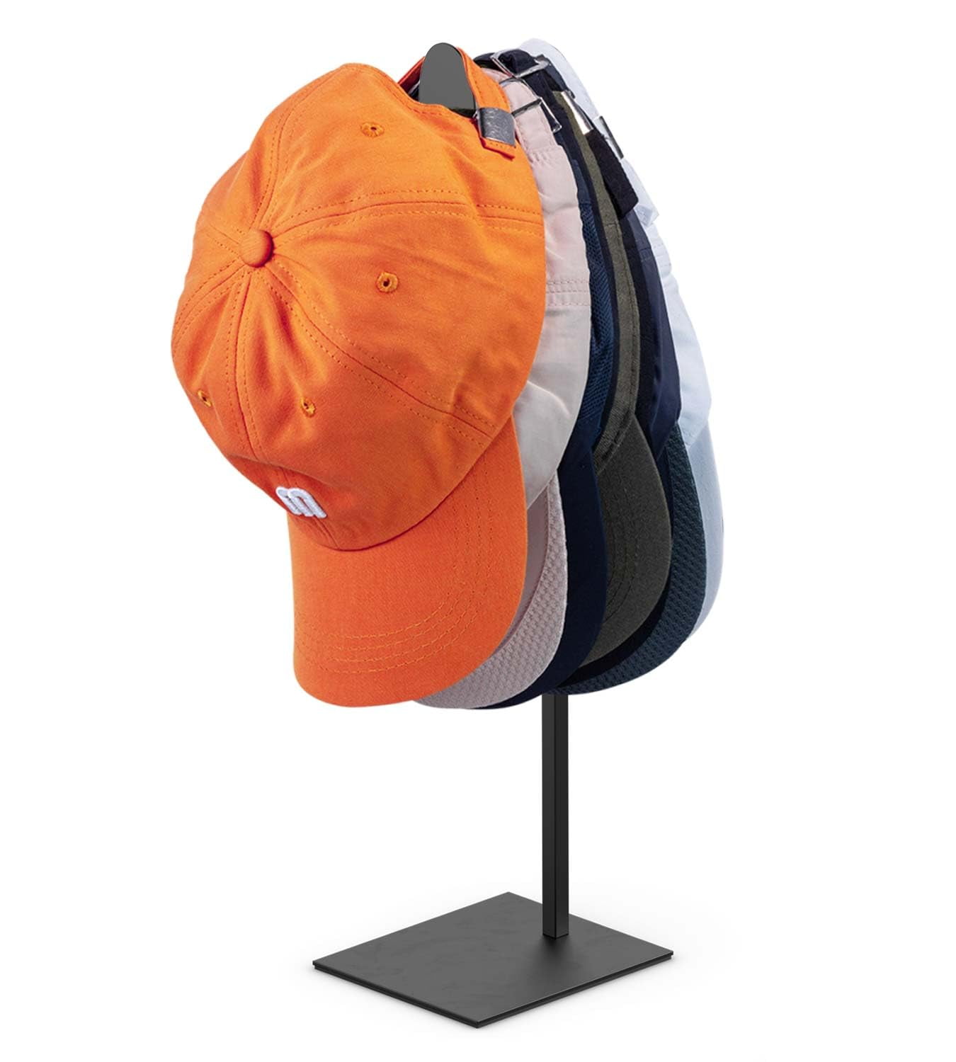 Livelab Hat Stand for Baseball Caps - 2 Pack Premium Metal Tabletop Hat ...