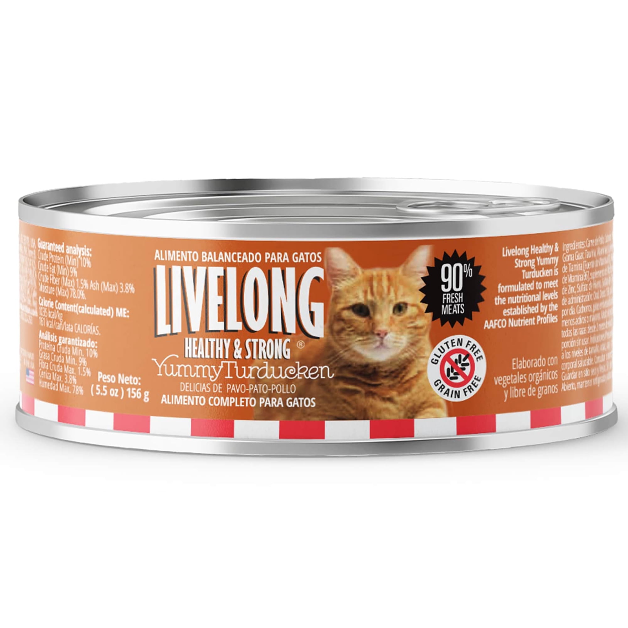 Livelong Healthy & Strong: 24 Pack: Yummy Turducken - 5.5oz Cans, Wet ...