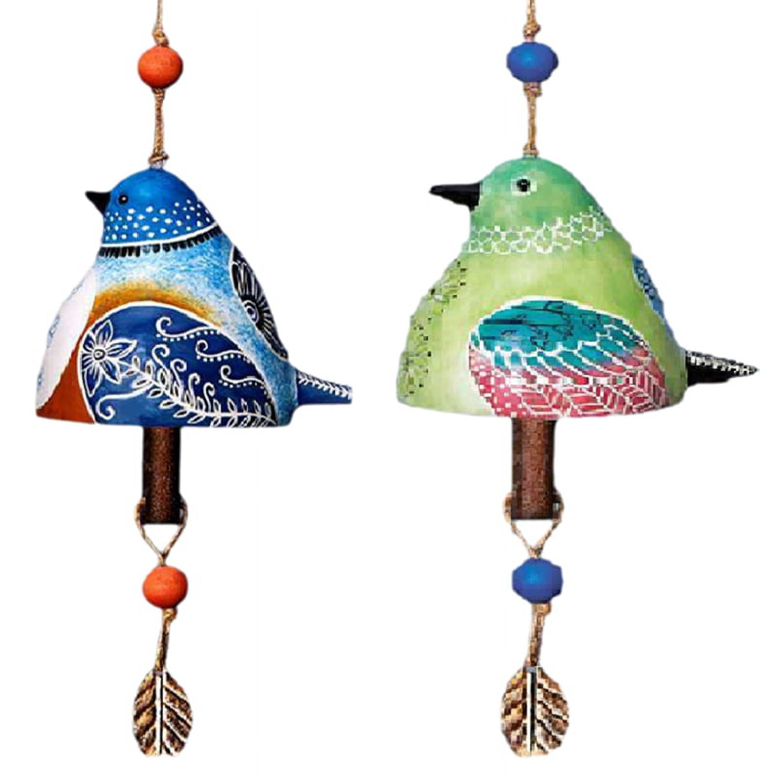 Lively Bird Chime Series, Resin Wind Chimes, Garden Wind Chimes, Home ...