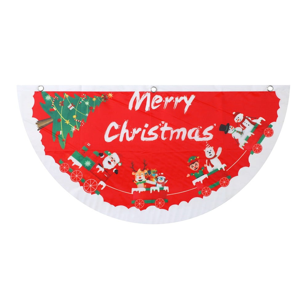 Lively Festive Atmosphere with this Large Hanging Flag Size of 45x90CM ...