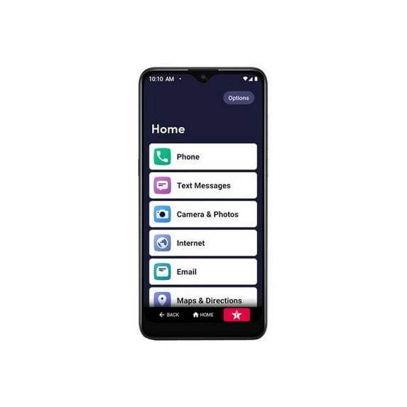 Lively Jitterbug Smart3 Large Cell Phone for Seniors - 32GB, 4G ...
