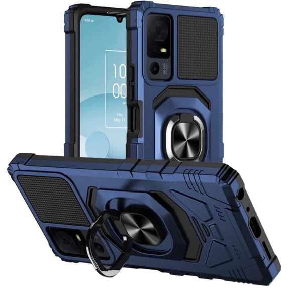 Lively Jitterbug Smart4/TCL 40 XL Armor Magnetic Case - Blue - Walmart.com