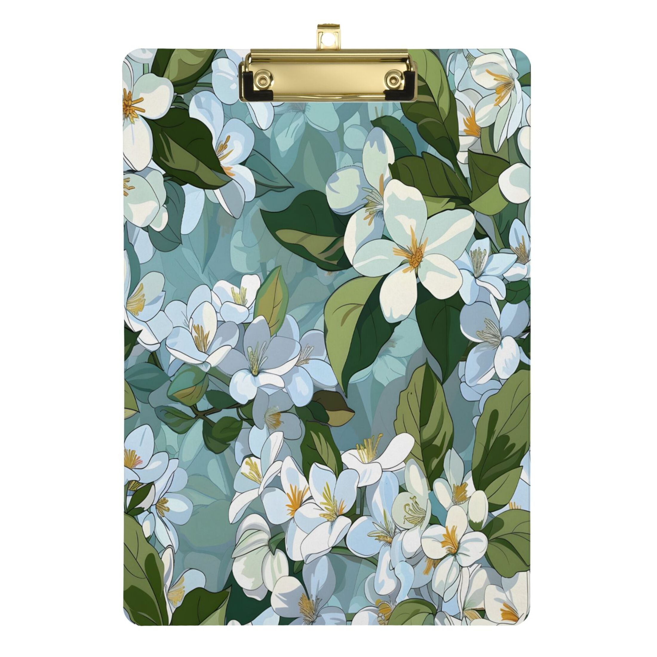 Lively Lily Floral Acrylic Clipboards A4 Standard Letter Size Clipboard ...