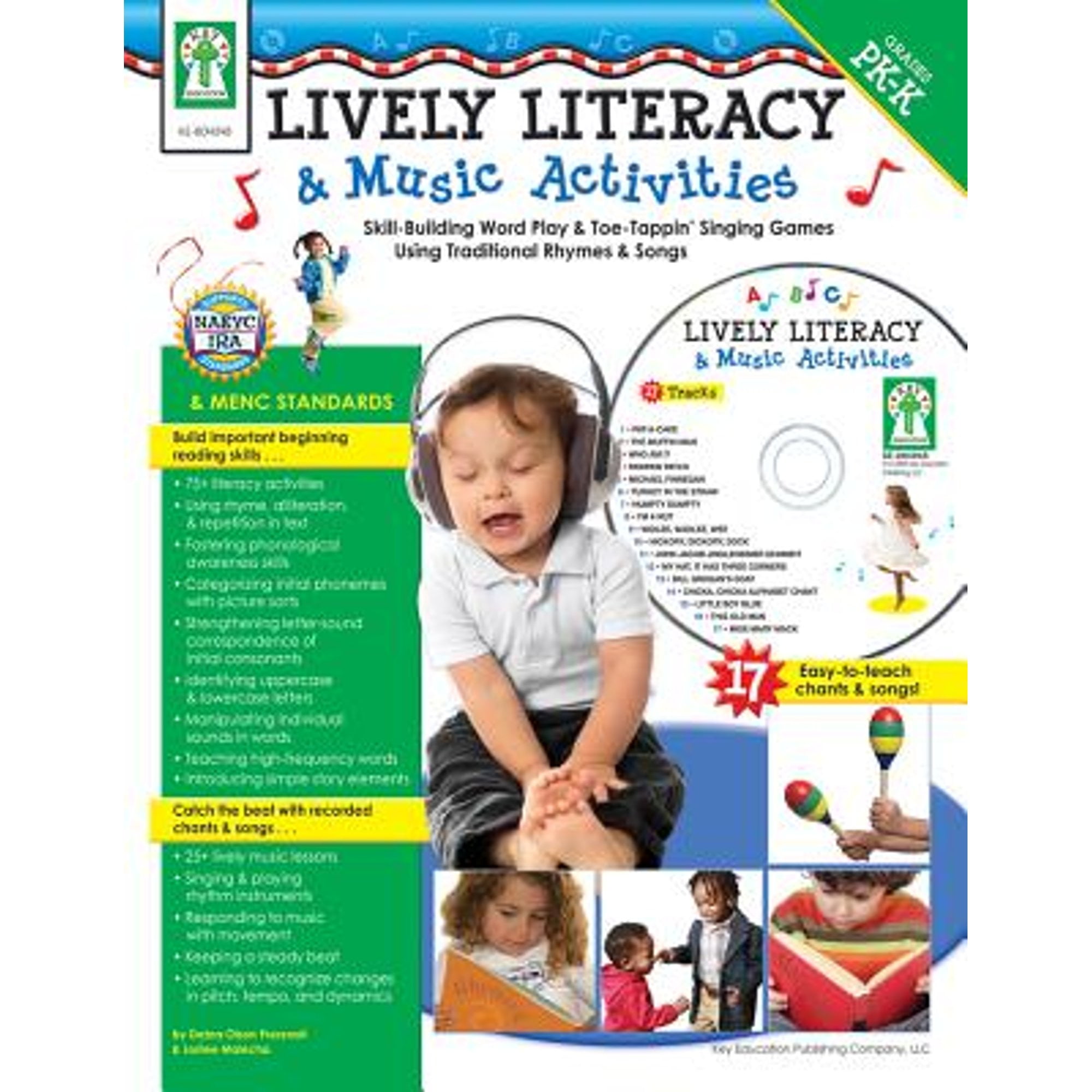 Pre-Owned Lively Literacy & Music Activities, Grades Pk - K: Skill ...