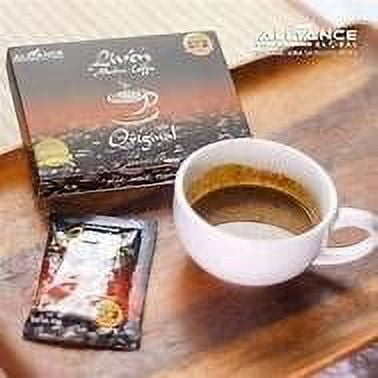 Liven Alkaline coffee ( 5 sachets ORIGINAL FLAVOR ) - Walmart.com