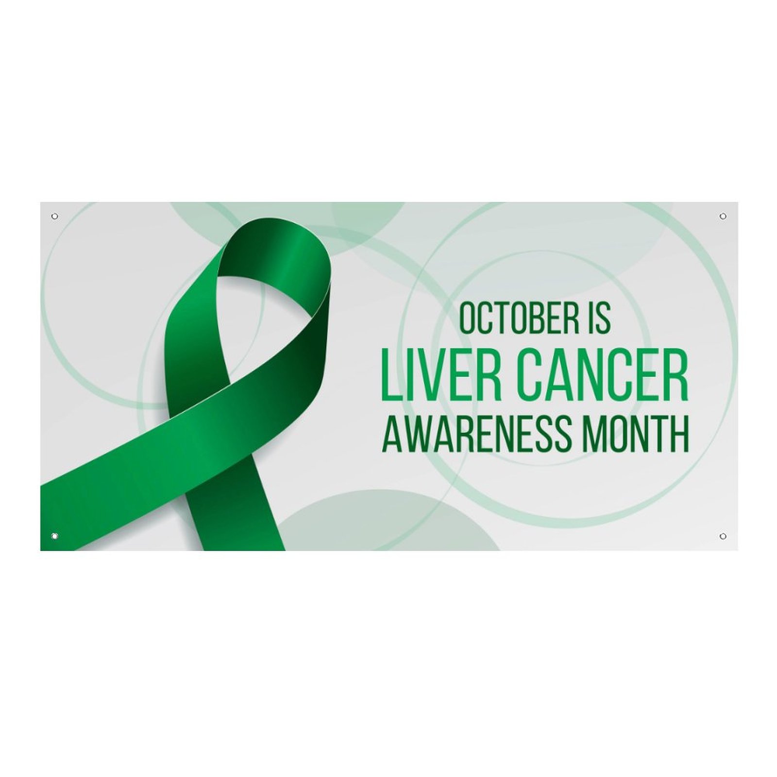 Liver Cancer Awareness Month Banners Flag Hanging Backdrop Sign Wall ...