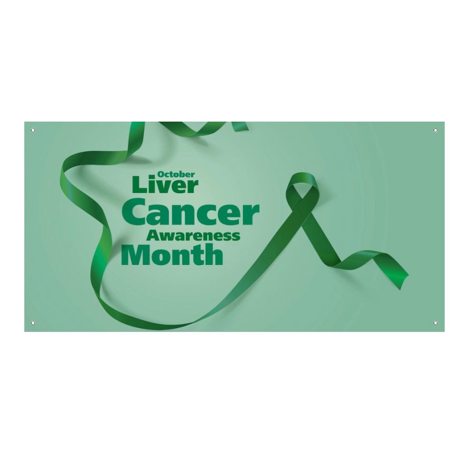 Liver Cancer Awareness Month Banners Flag Hanging Backdrop Sign Wall ...