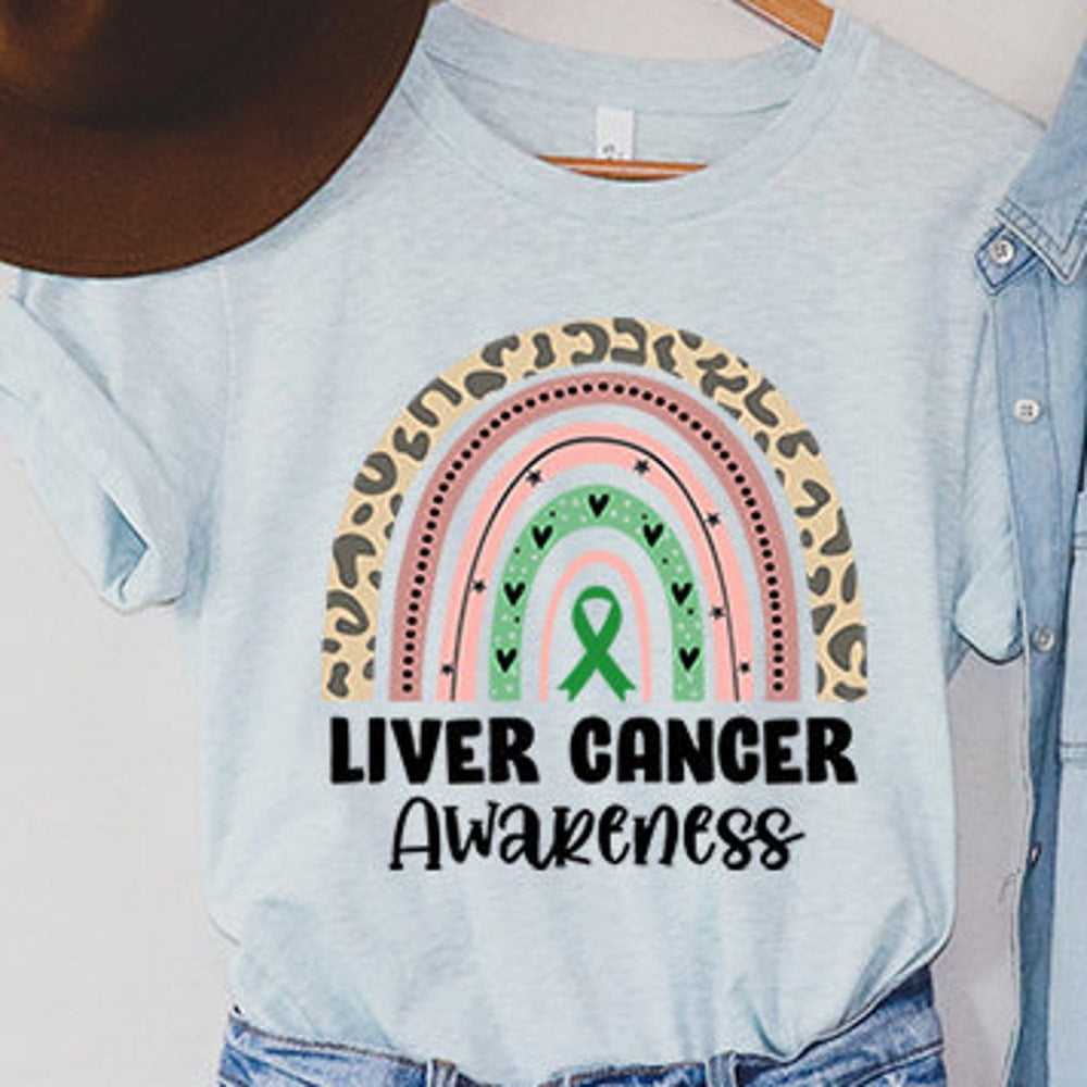 Liver Cancer Shirt, Liver Cancer Awareness, Liver Cancer Warrior Shirt ...