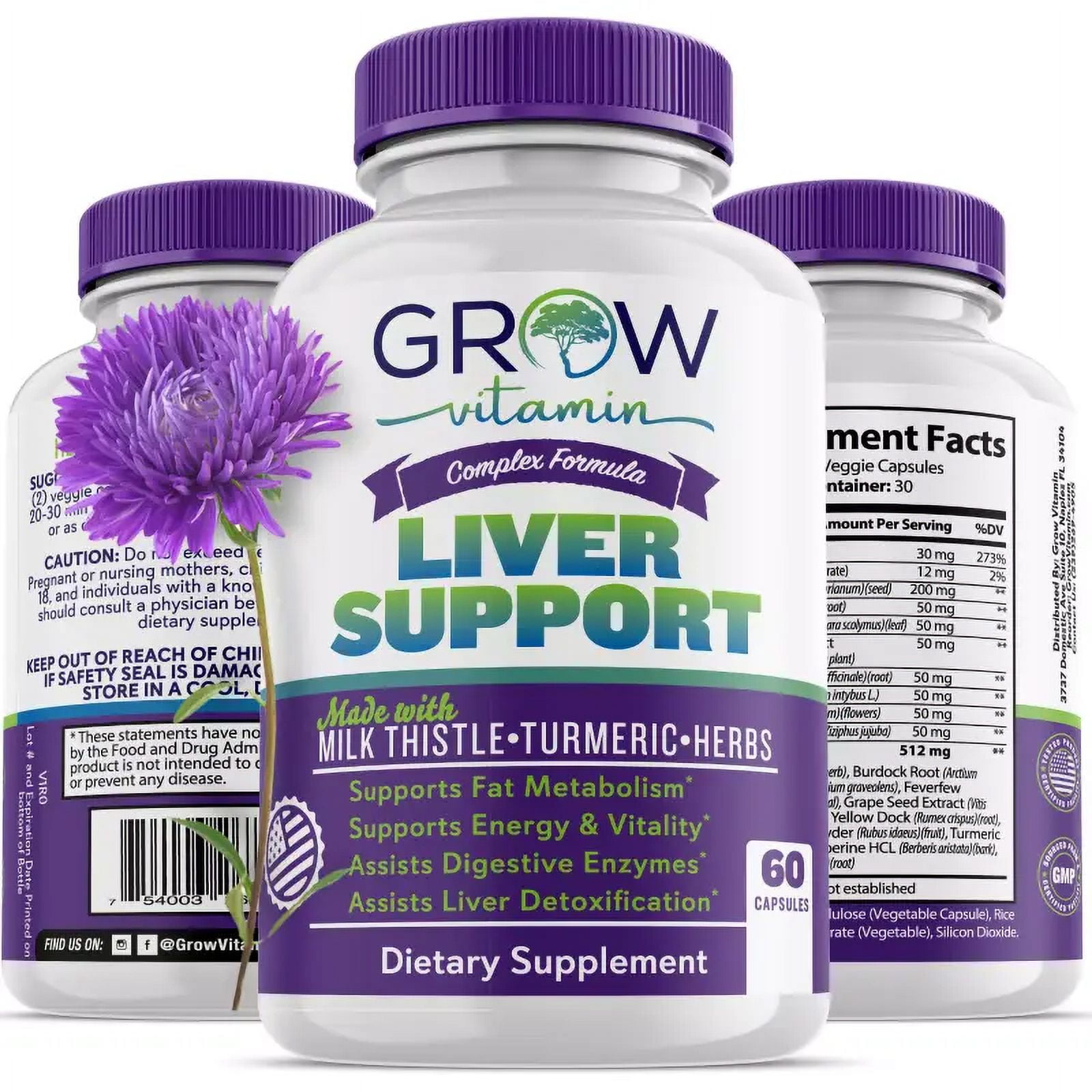 Liver Cleanse Detox Colon And Repair Formula 22 Herbs Support 5 Days
