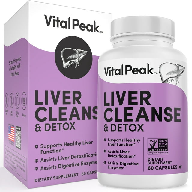 Liver Cleanse Detox & Repair - Liver Support Supplement for Enhanced ...