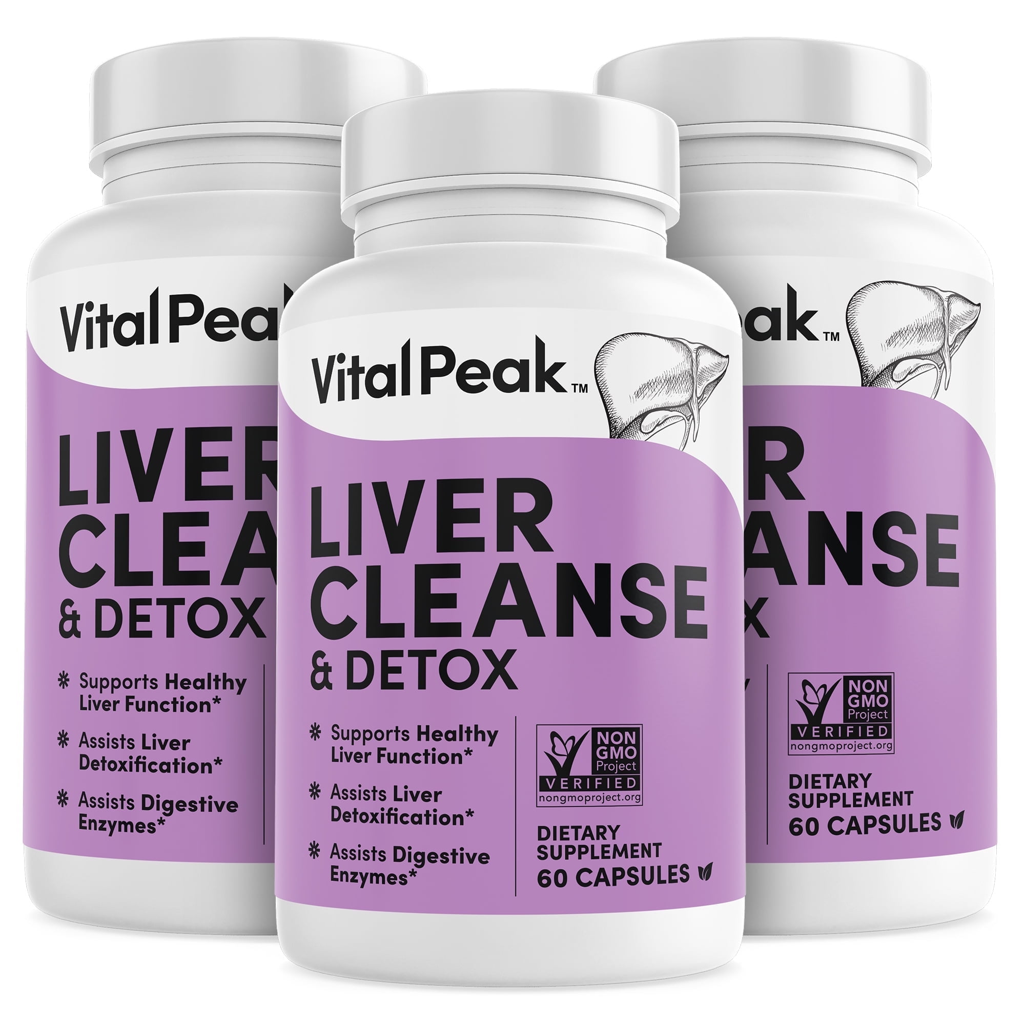 Liver Cleanse Detox & Repair - Liver Support Supplement for Enhanced ...