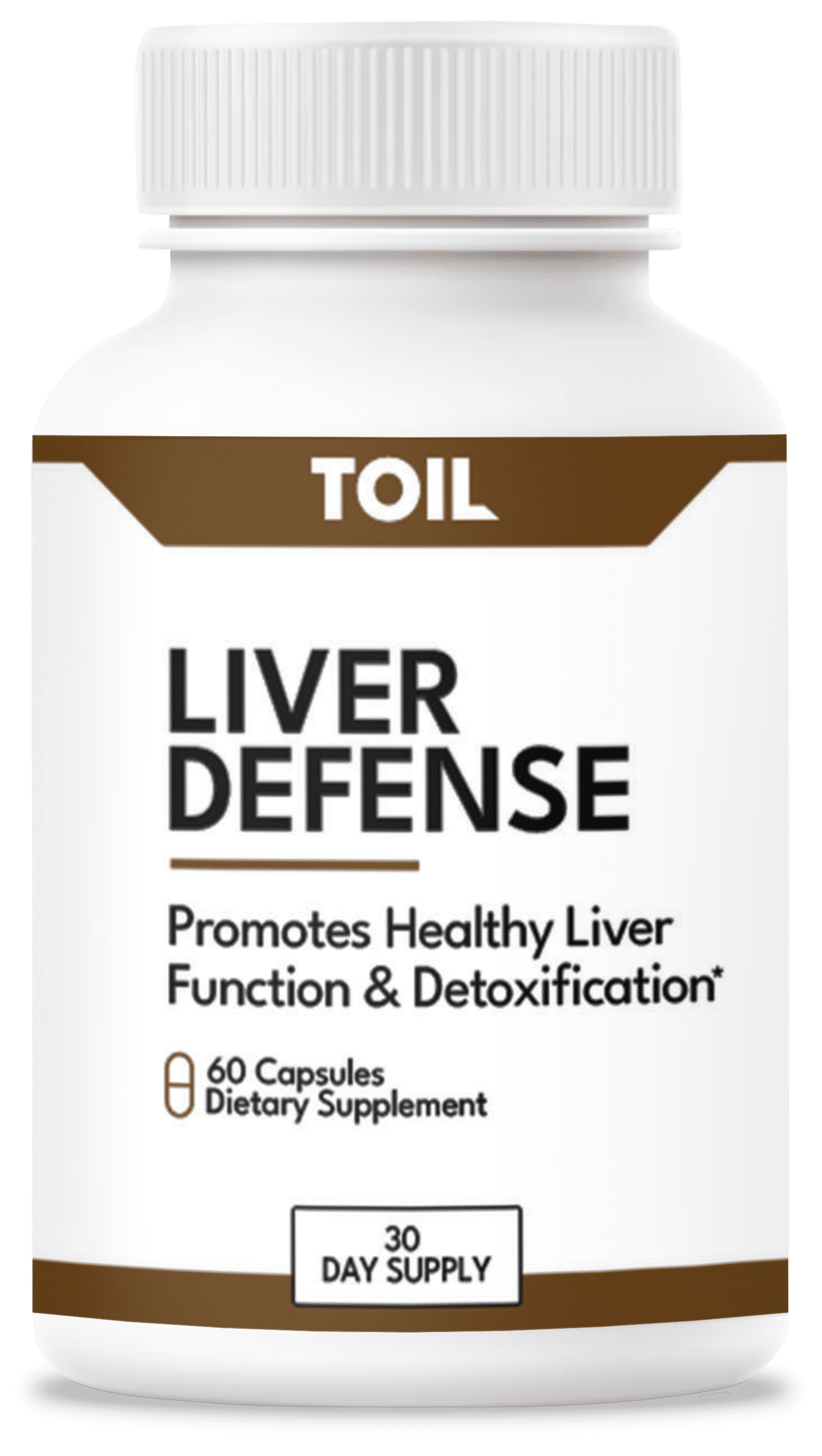 Toil Liver Defense Liver Support Supplement for Detoxification and ...