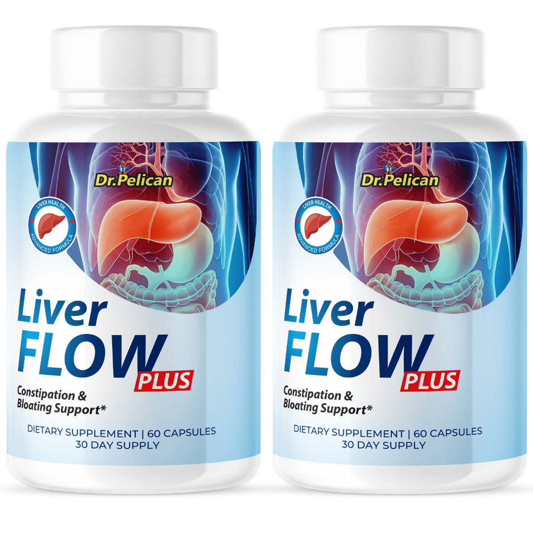 Liver Flow Plus- Liver Support- 2 Bottles- 120 Capsules - Walmart.com