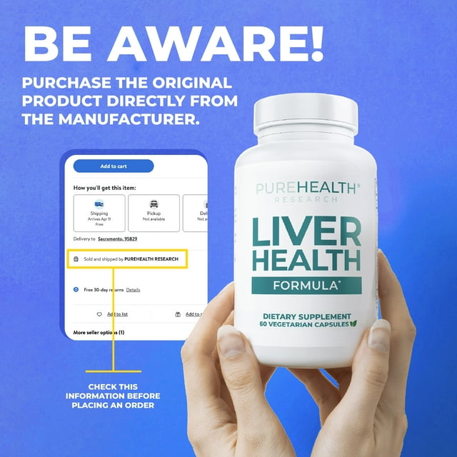 Liver Health Formula, Liver Cleanse with Milk Thistle, Curcumin ...