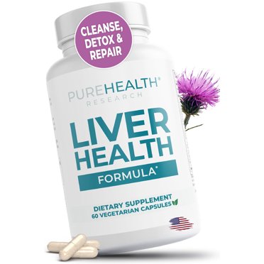 Liver Health Formula, Liver Cleanse with Milk Thistle, Curcumin ...