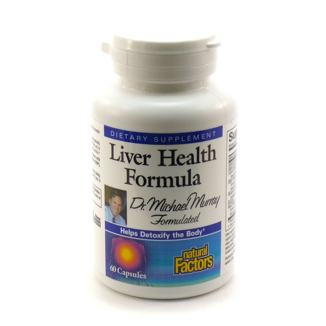 Liver Health Formula by Natural Factors 60 Capsules - Walmart.com