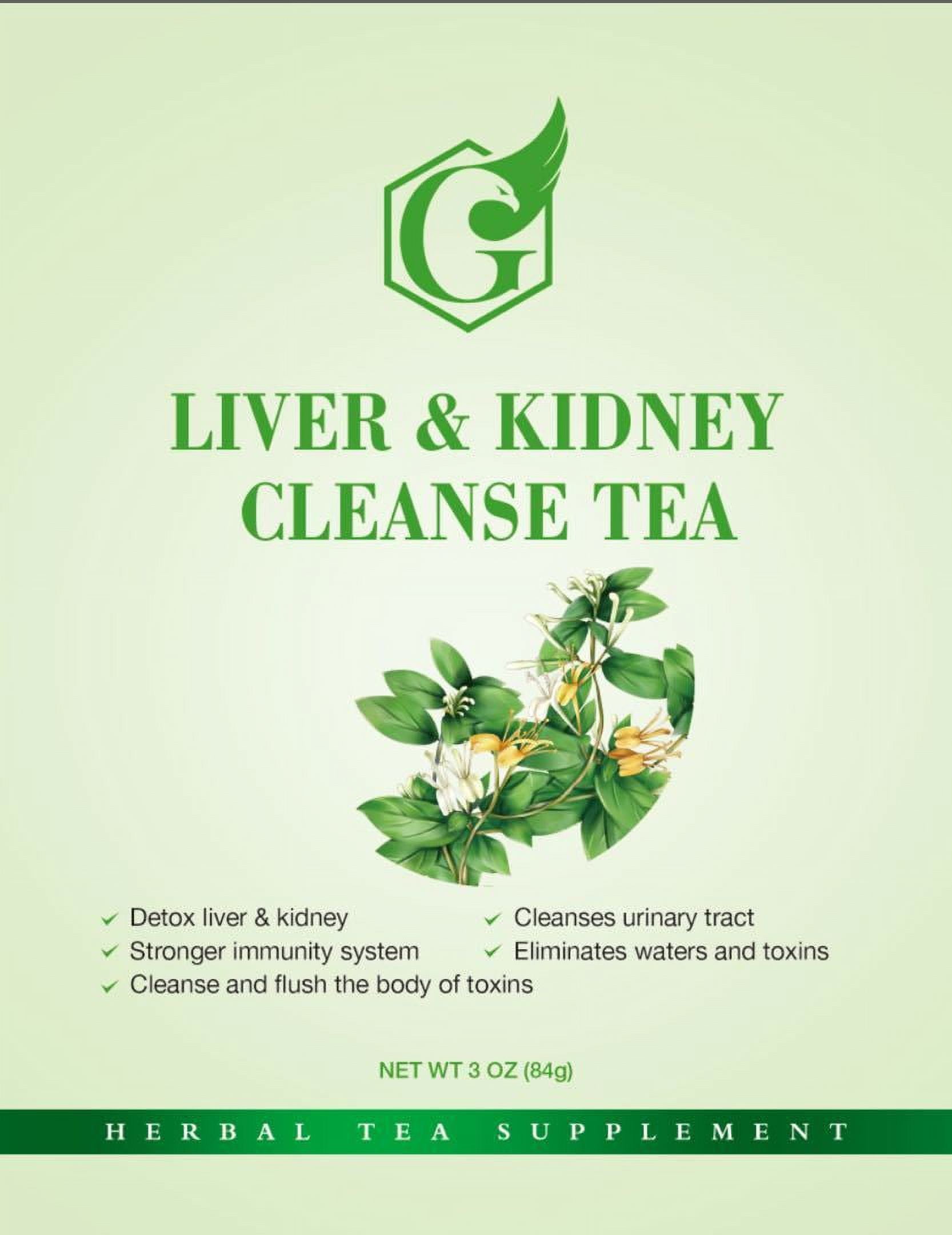 Liver & Kidney Cleanse Tea - 28 Tea Bags - Walmart.com