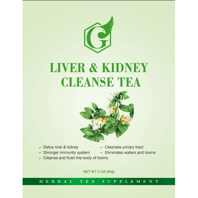 Liver & Kidney Cleanse Tea - 28 Tea Bags - Walmart.com