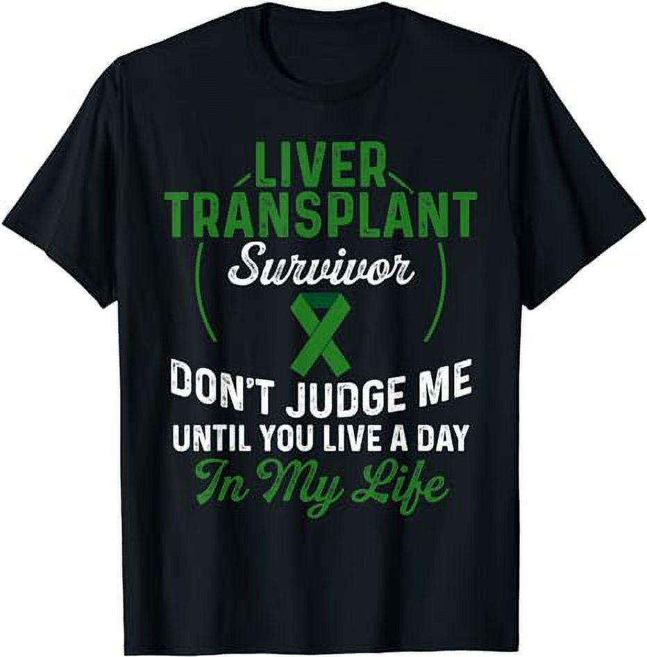 Liver Transplant Survivor Adept Organ Warrior Gifts T-Shirt - Walmart.com