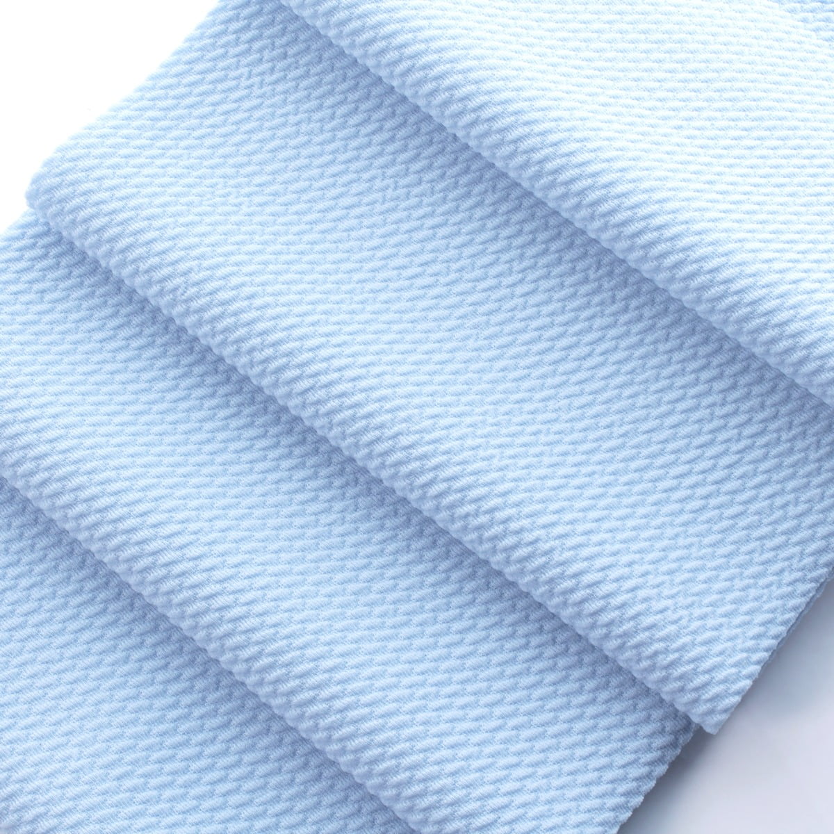 Liverpool Bullet Fabric Textured Knit Jersey 4 Way Stretch - Dusty Blue ...