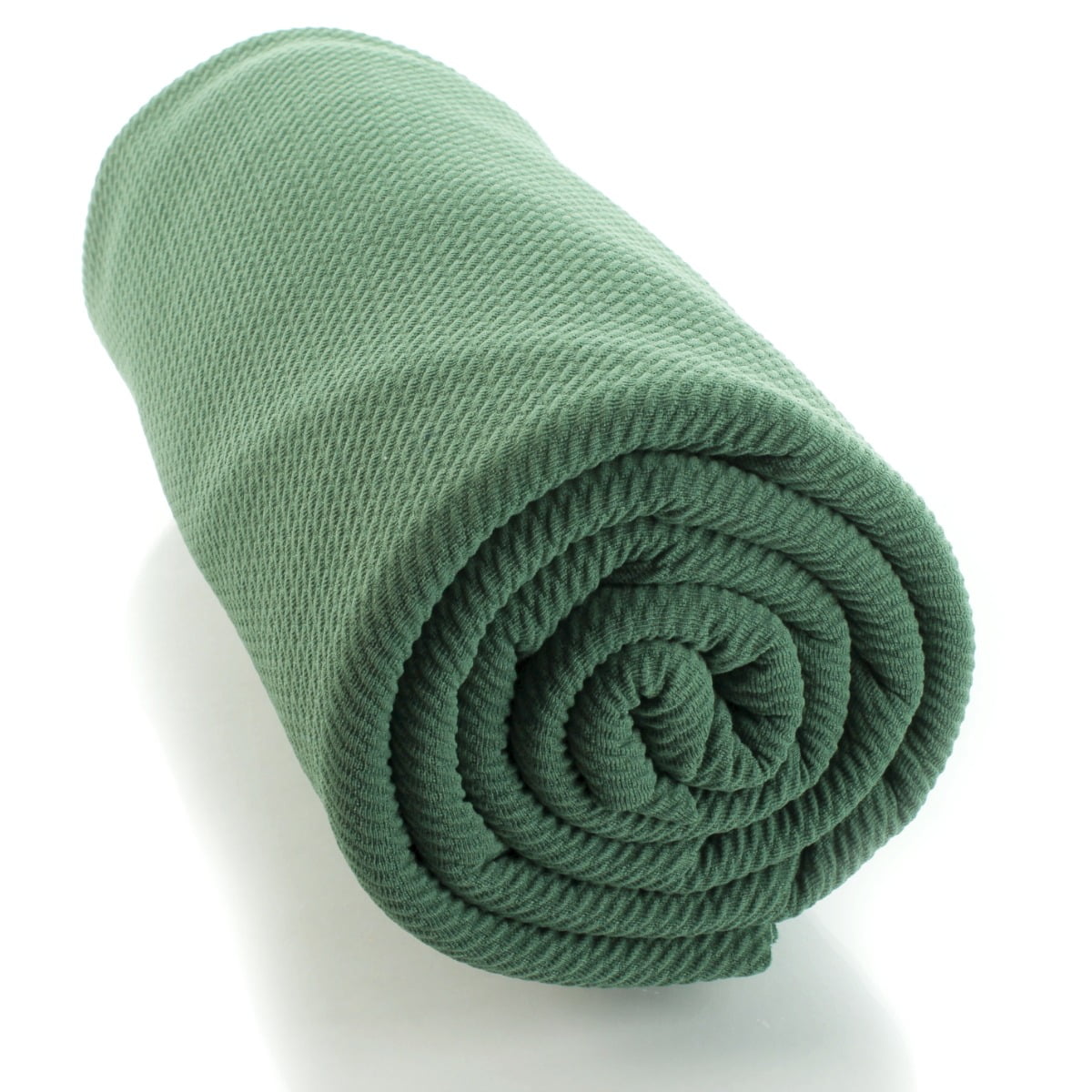 Liverpool Bullet Fabric Textured Knit Jersey 4 Way Stretch - Sage Green ...