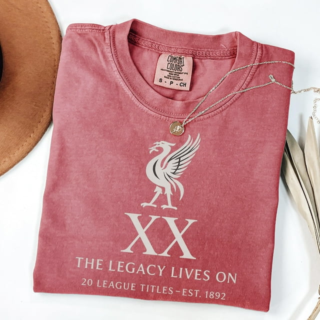 Liverpool Champions 2025 TShirt, 20th League Title Winner 2025 ...