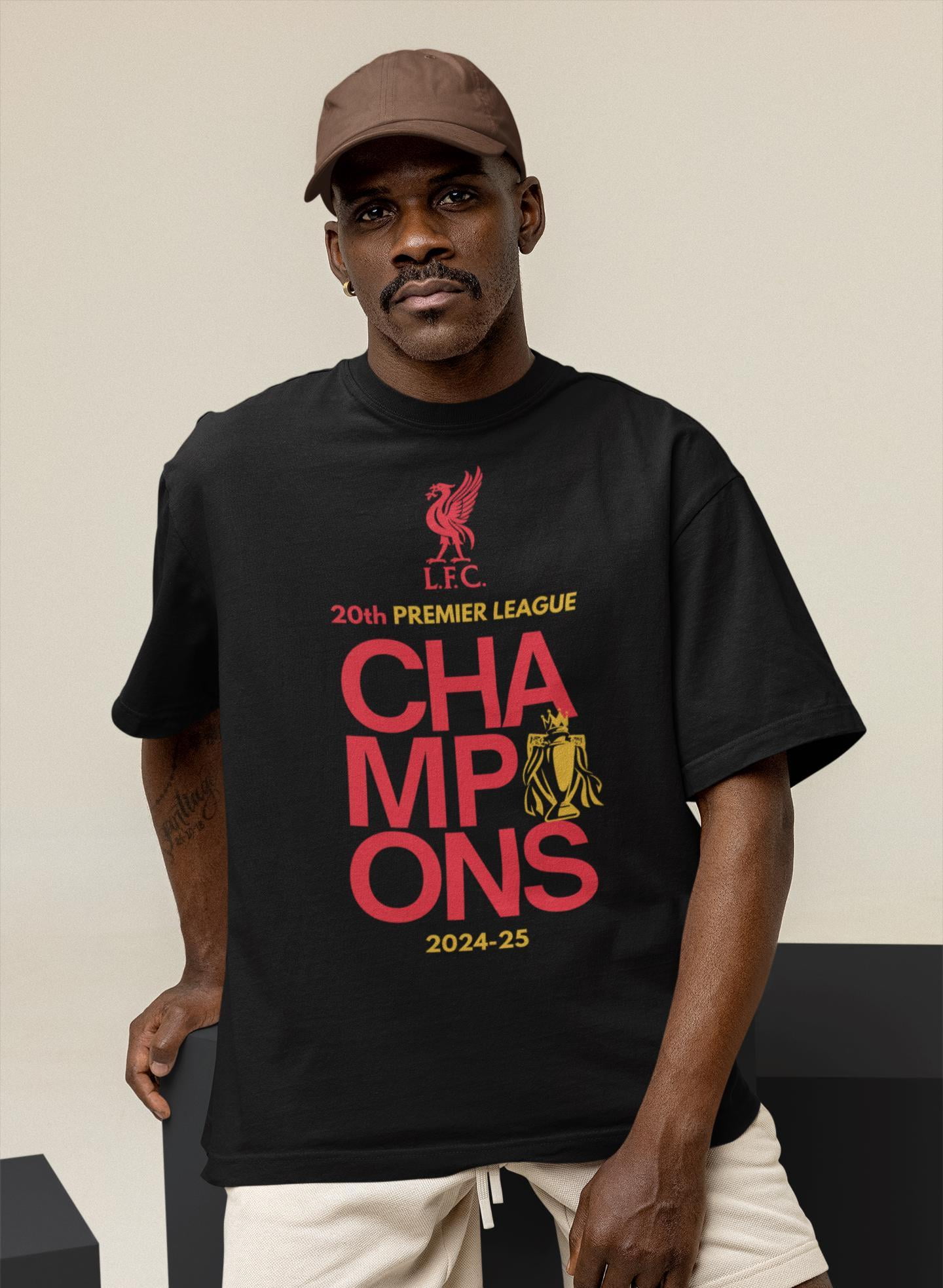 Liverpool Champions Of Premier League 2024-25 Quote Design | Football T ...
