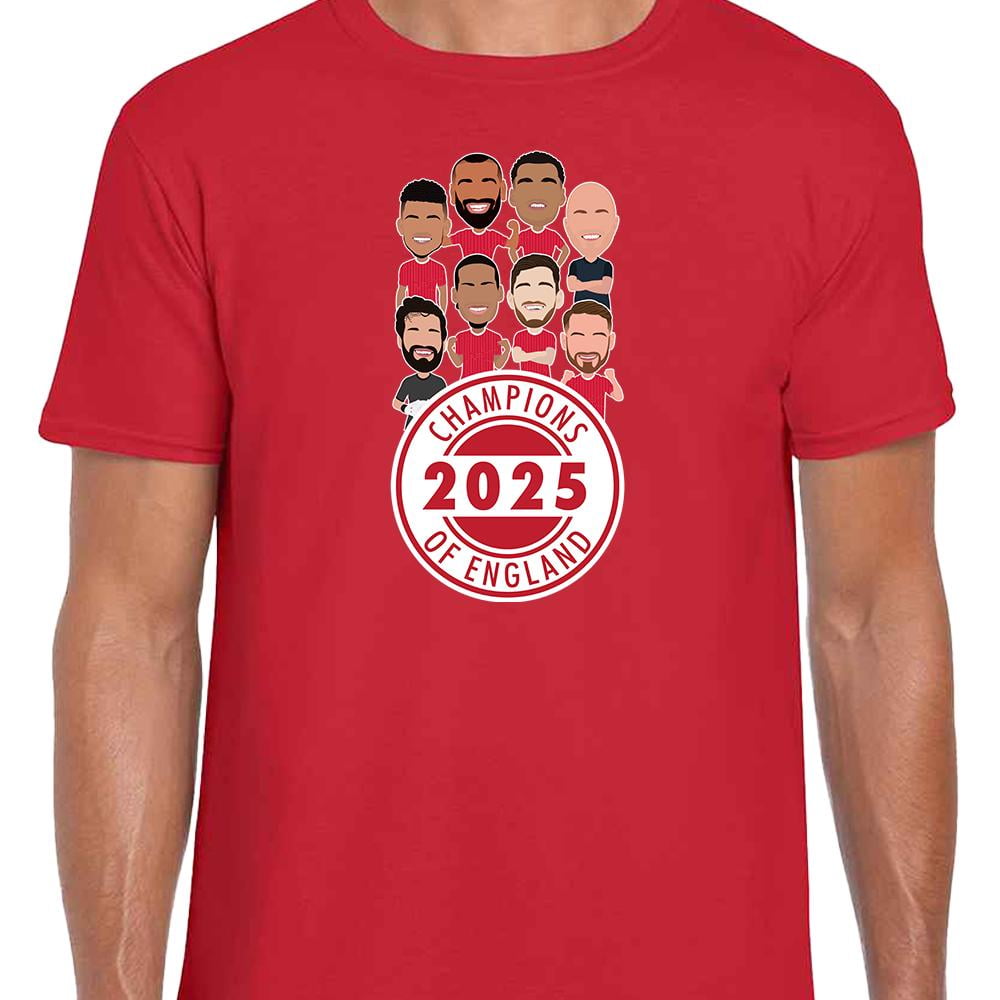 Liverpool Champions Shirt Vector Heroes Unisex Cotton T-Shirt ...