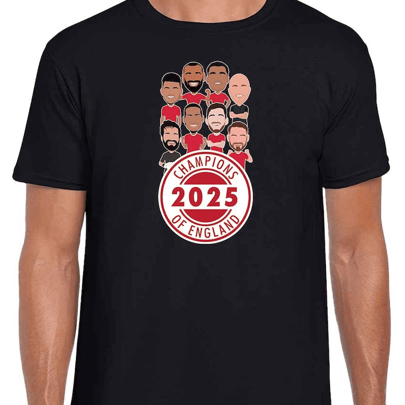 Liverpool Champions Vector Heroes Unisex Cotton T-Shirt Tshirt Sizes S ...