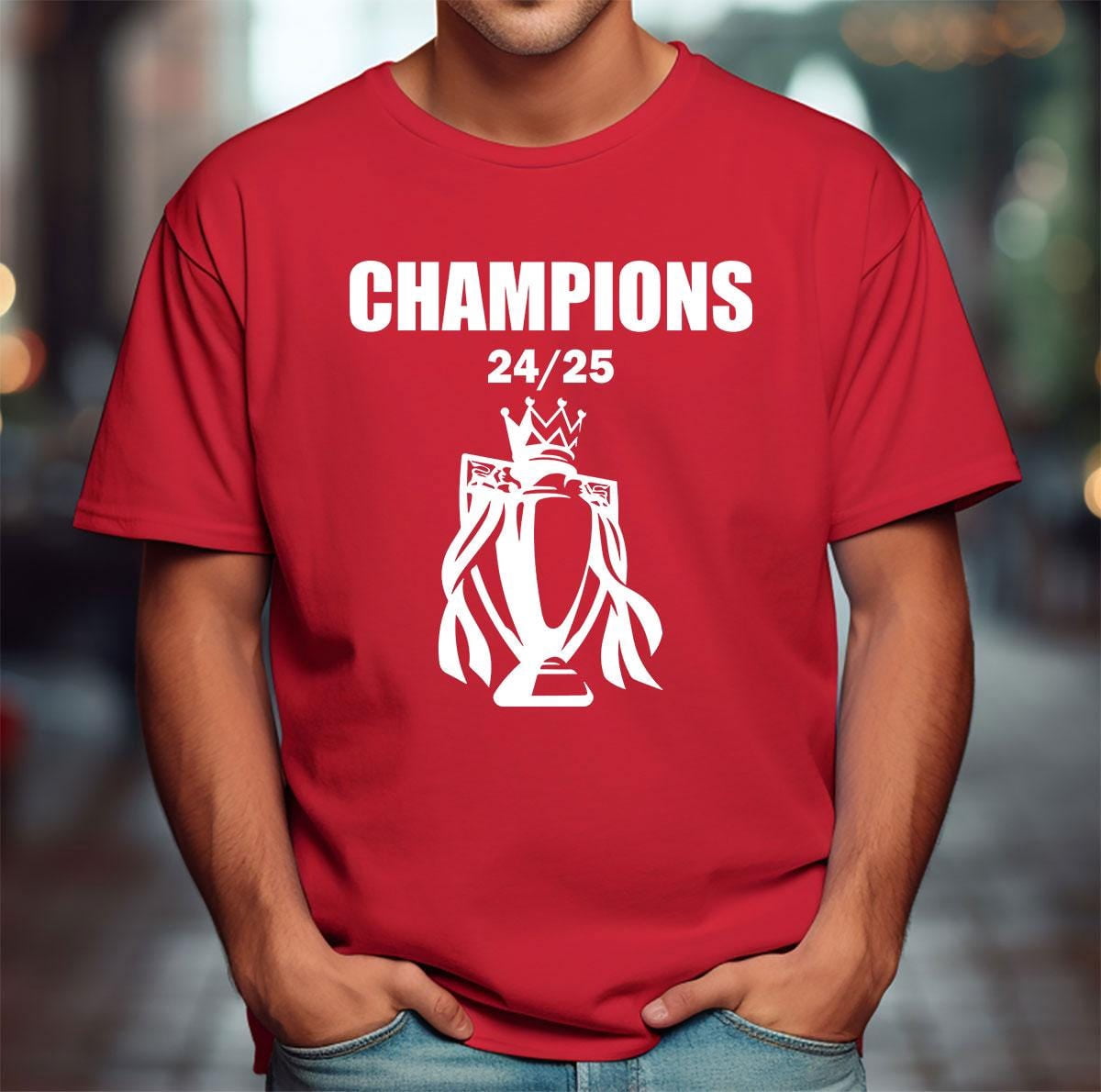 Liverpool! Champions of England 2024-2025 , Champions Tshirt Design for ...