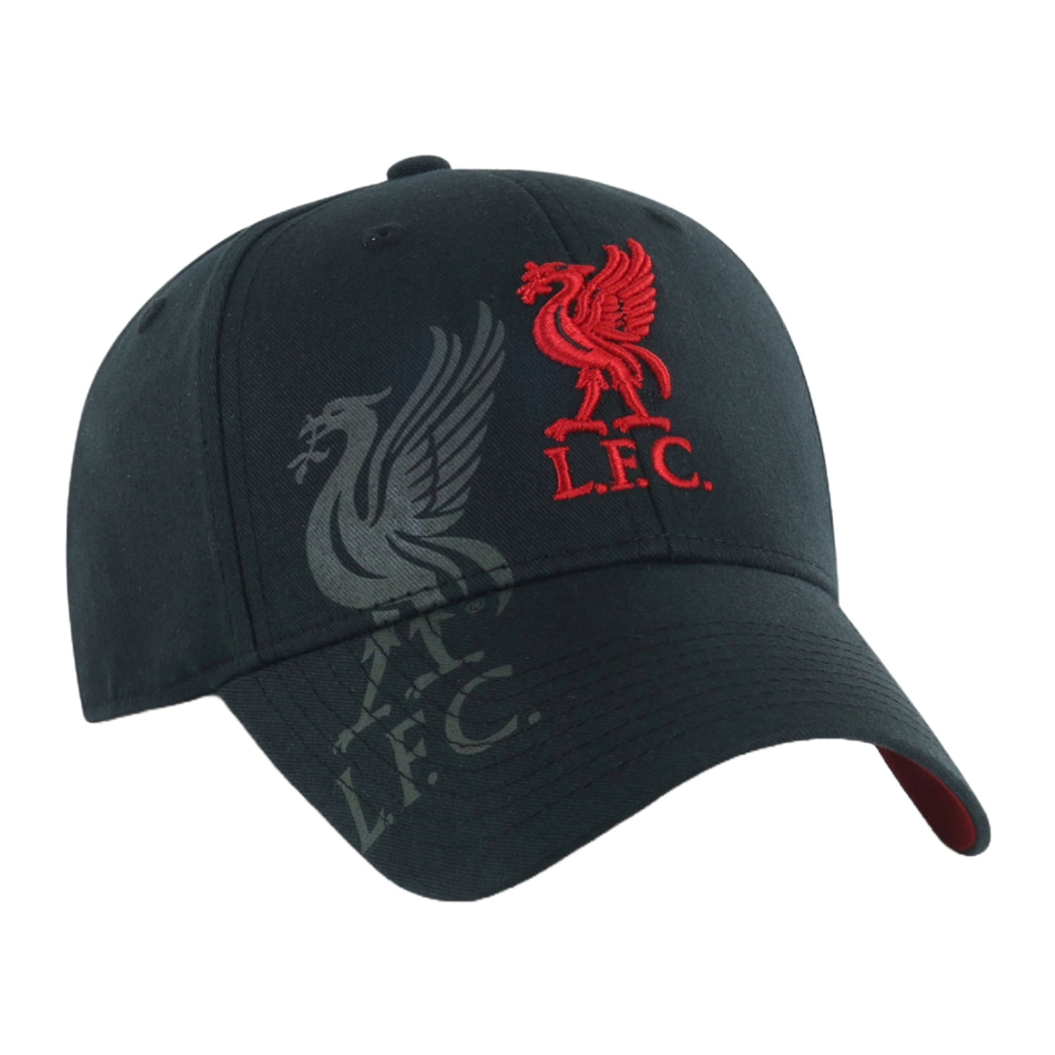 Liverpool FC Adult Obsidian Crest Baseball Cap - Walmart.com