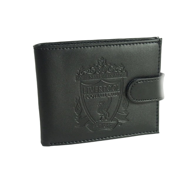 Liverpool FC Crest Leather Wallet - Walmart Business Supplies