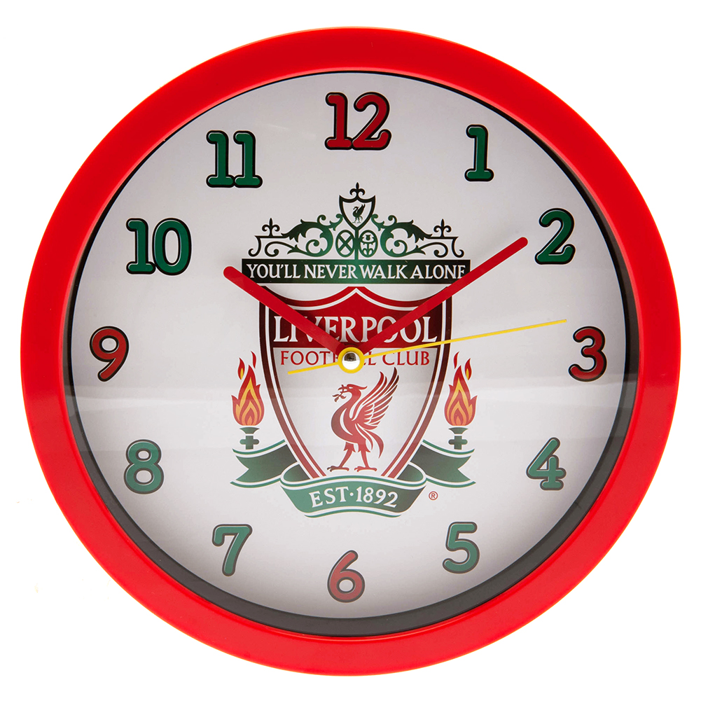 Liverpool FC Crest Wall Clock - Walmart.com