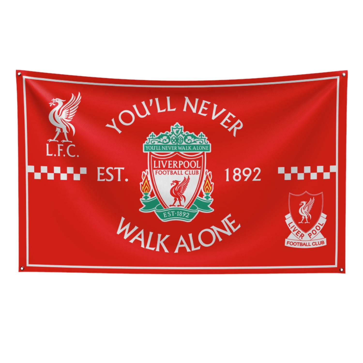 Liverpool FC Flag Banner 3x5 Feet, Perfect for Soccer Fans, You'll ...