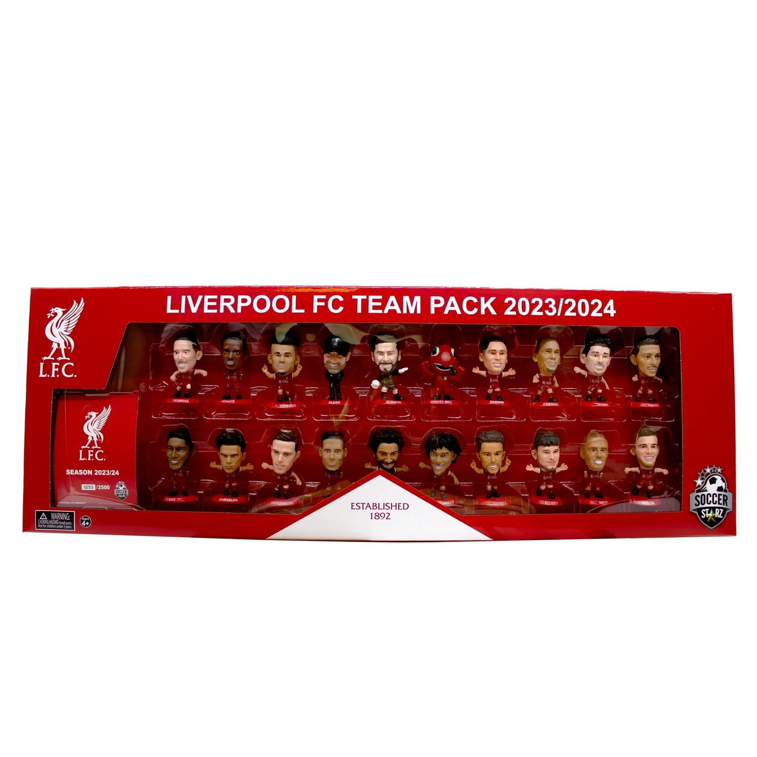 Liverpool FC SoccerStarz 2023-24 Team Football Figurine (Pack of 20 ...