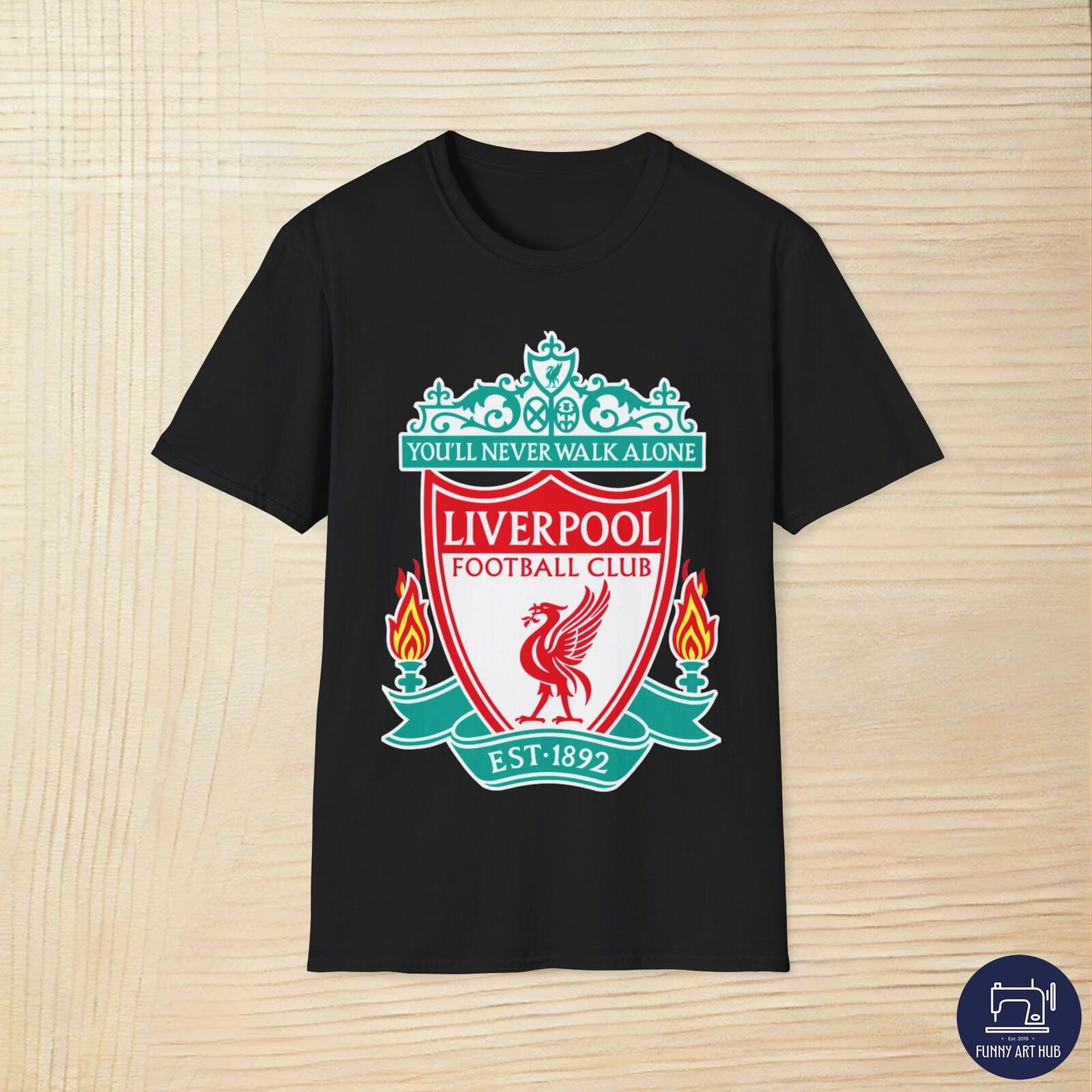 Liverpool Football Soccer Club Logo Symbol Unisex T-Shirt - Walmart.com